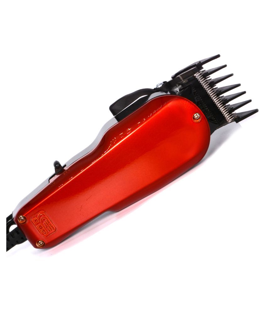 SJ Corded Hair Clipper Beard Trimmer ( Red ) - Buy SJ Corded Hair ...