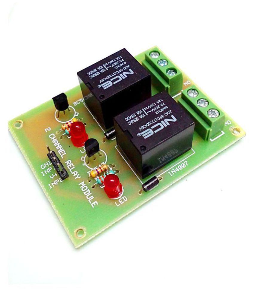 TWO CHANNEL 2CH 5V RELAY BOARD MODULE FOR ARDUINO/PIC PROJECTS - Buy ...
