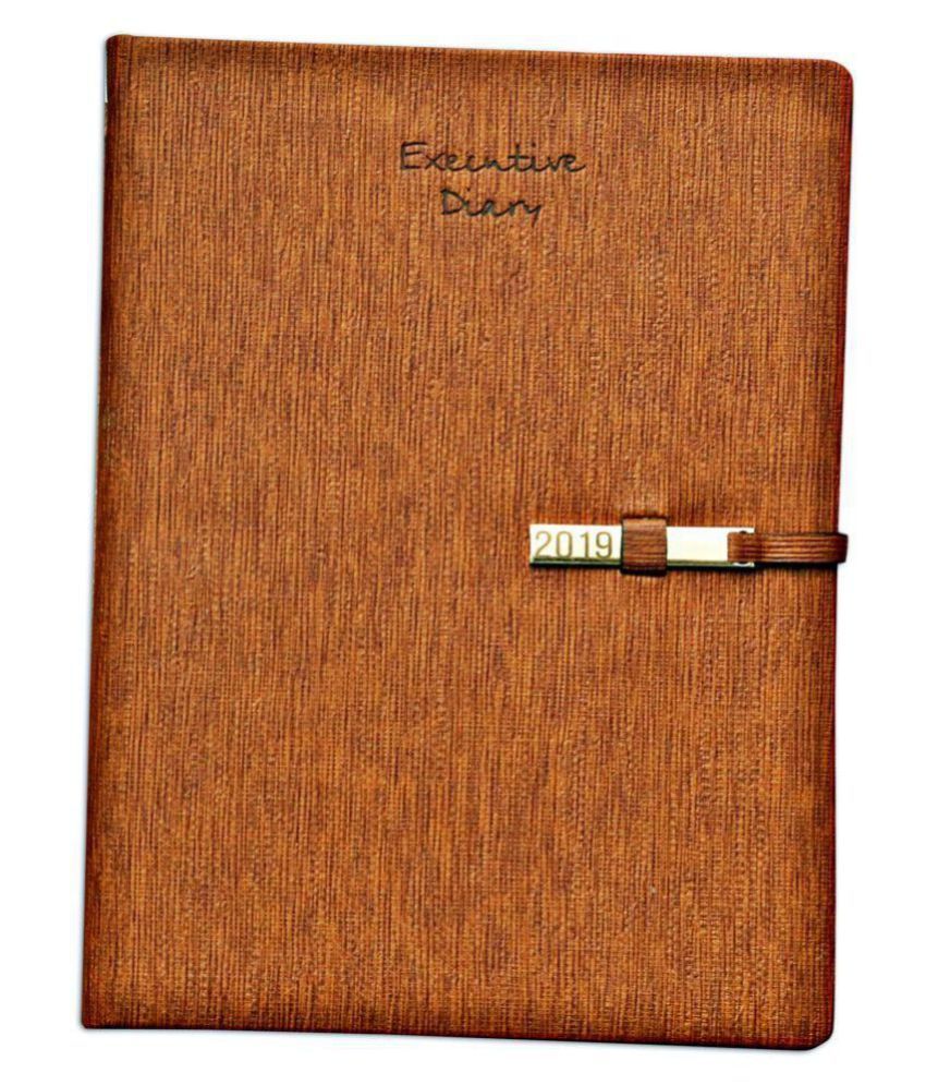 BTC Executive Rexine Diary 2019 (Chairman Size - 29 X 23 cms) (Black ...