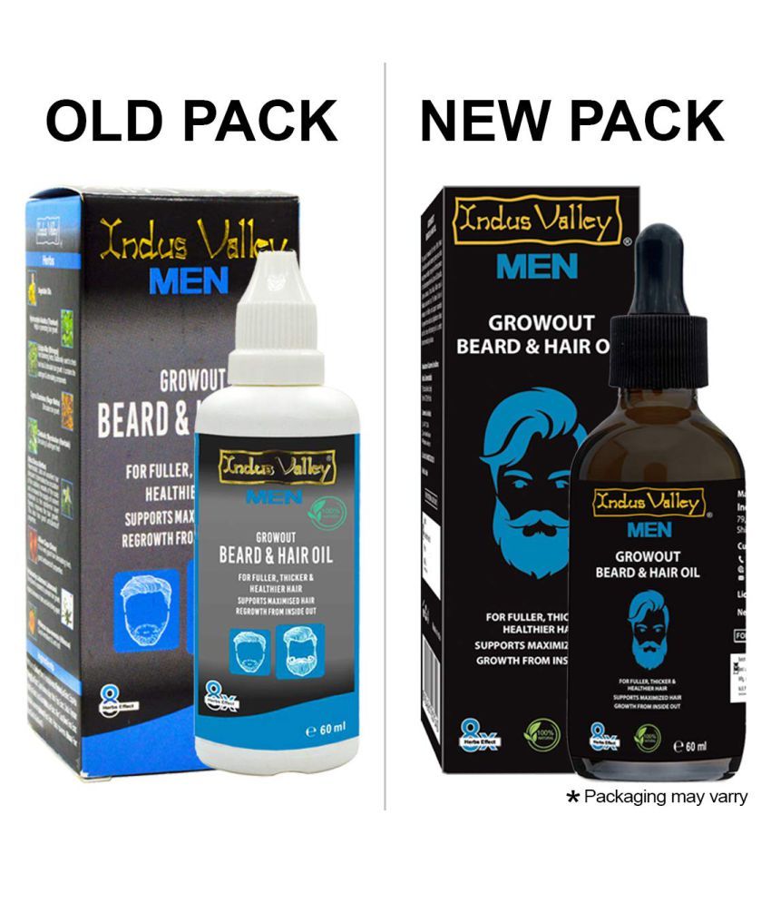 Indus Valley Growth Beard Oil Growth 60 Ml Buy Indus Valley Growth