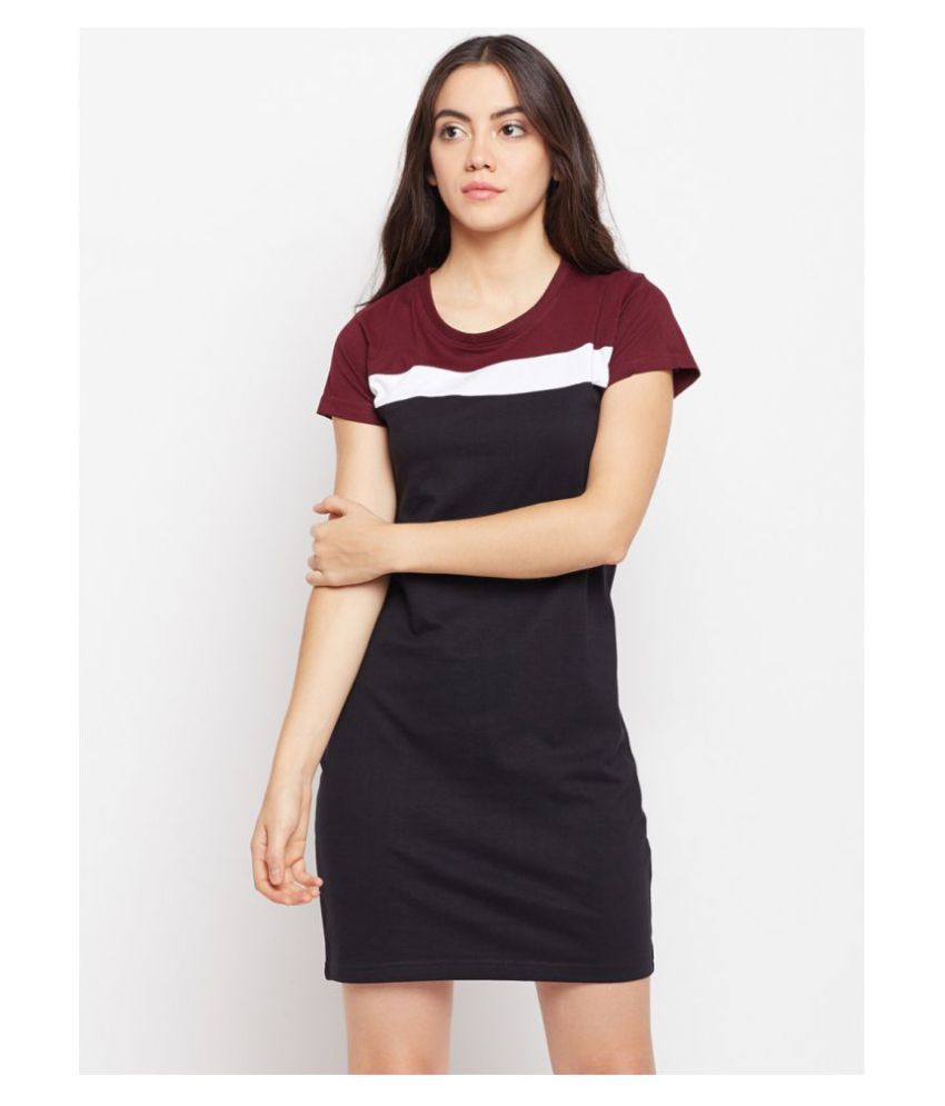 Bombay Clothing Company Cotton Multi Color Regular Dress - Buy Bombay ...