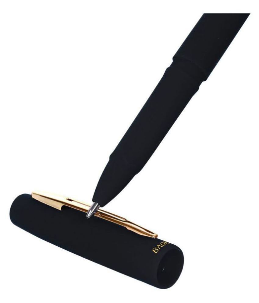 Baoke 1.0mm Smooth Flow gel pens 4pcs Black+ Red+ Blue 12 pcs combo ...