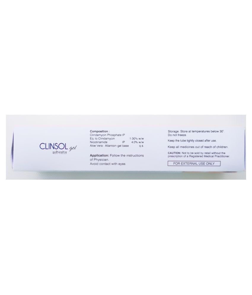 Buy CLINSOL GEL Day Cream 15 gm Pack of 5 Online at Best Price in India ...