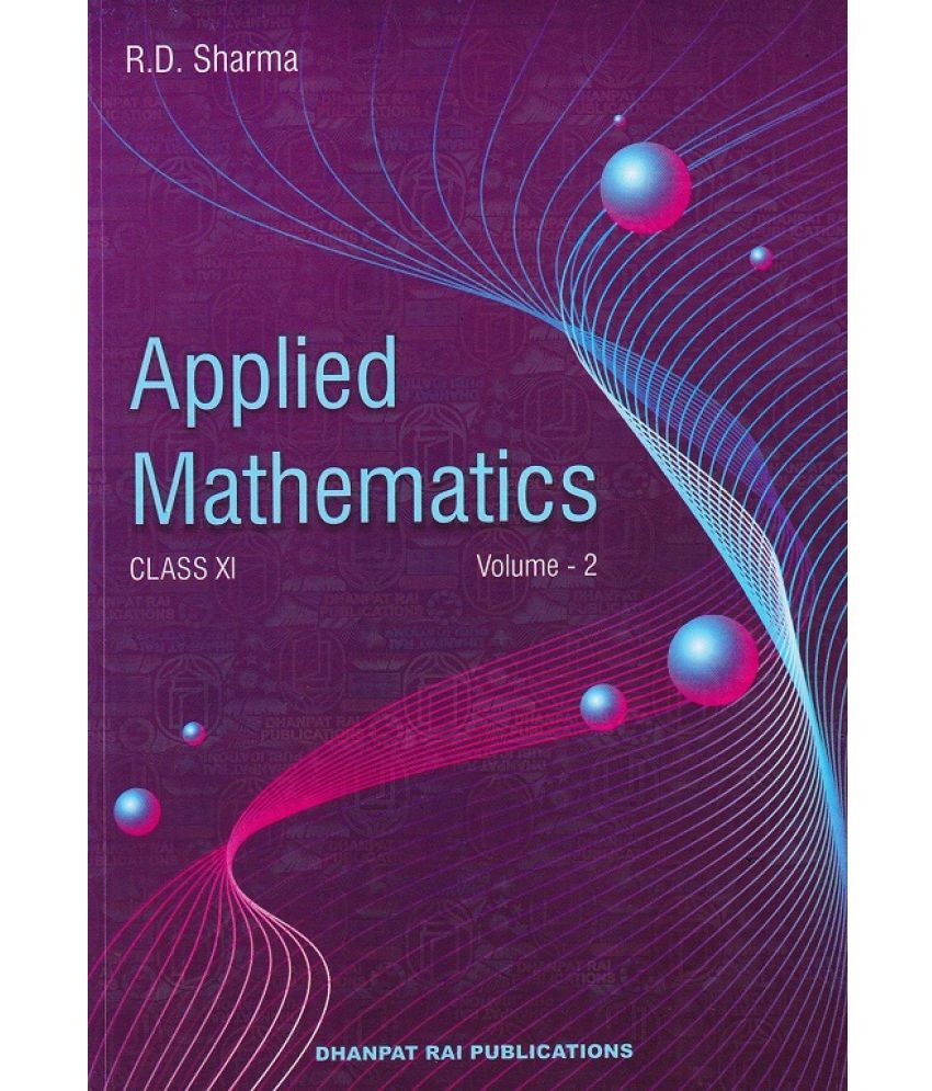 Applied Mathematics For Class 11 Set Of 2 Volume Examination 2020 21