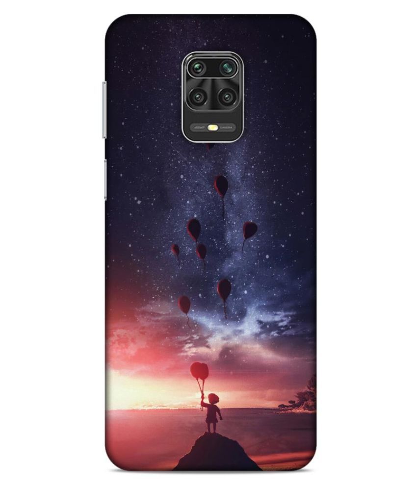 Xiaomi Redmi Note 9 Pro 3D Back Covers By GHR Tech World Anti-colour ...