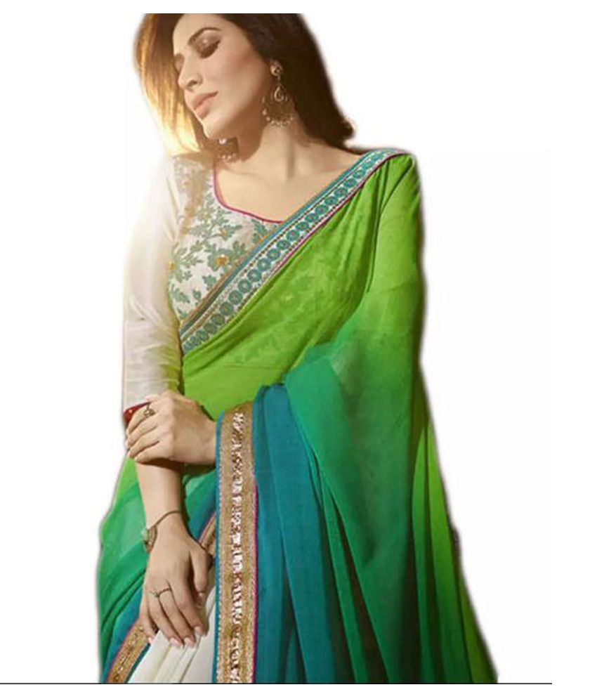 GreenViji Green,Grey Georgette Saree - Buy GreenViji Green,Grey ... GreenViji Green,Grey Georgette Saree - Buy GreenViji Green,Grey ...