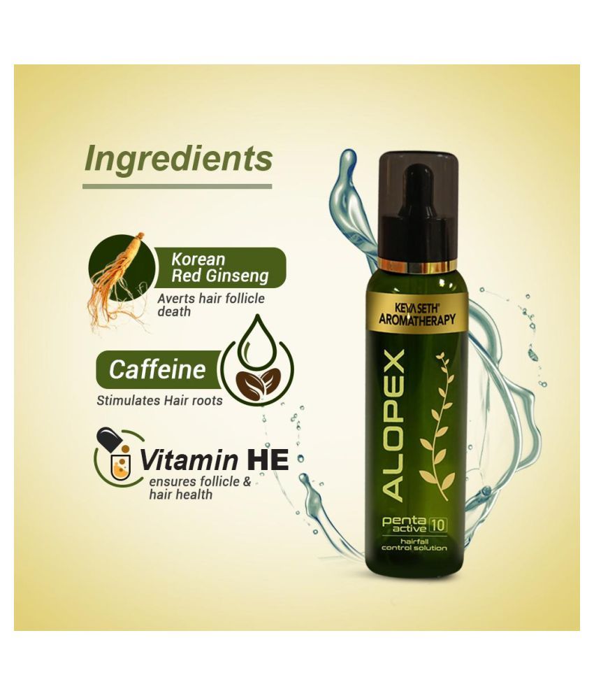 Alopex Penta Active 10 for Alopecia Hair Loss & Weak Hair: Buy Alopex ...