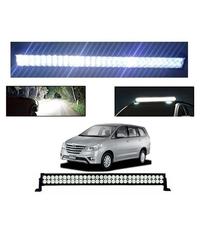 After Cars Toyota Innova New 32 Inch 80 LED Roof Bar Light Fog Light ...