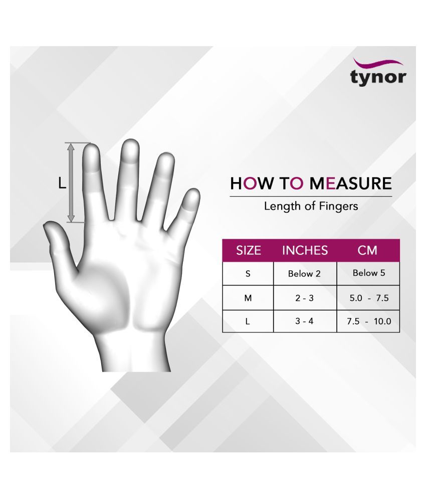 Tynor Finger Extension Splint Silver Small 1 Unit Buy Tynor Finger Extension Splint Silver