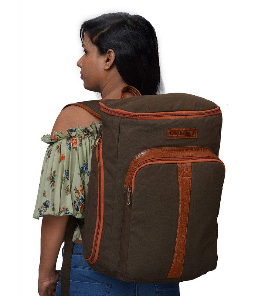 Earthy Fab Bourbon Backpack - Buy Earthy Fab Bourbon Backpack Online at ...