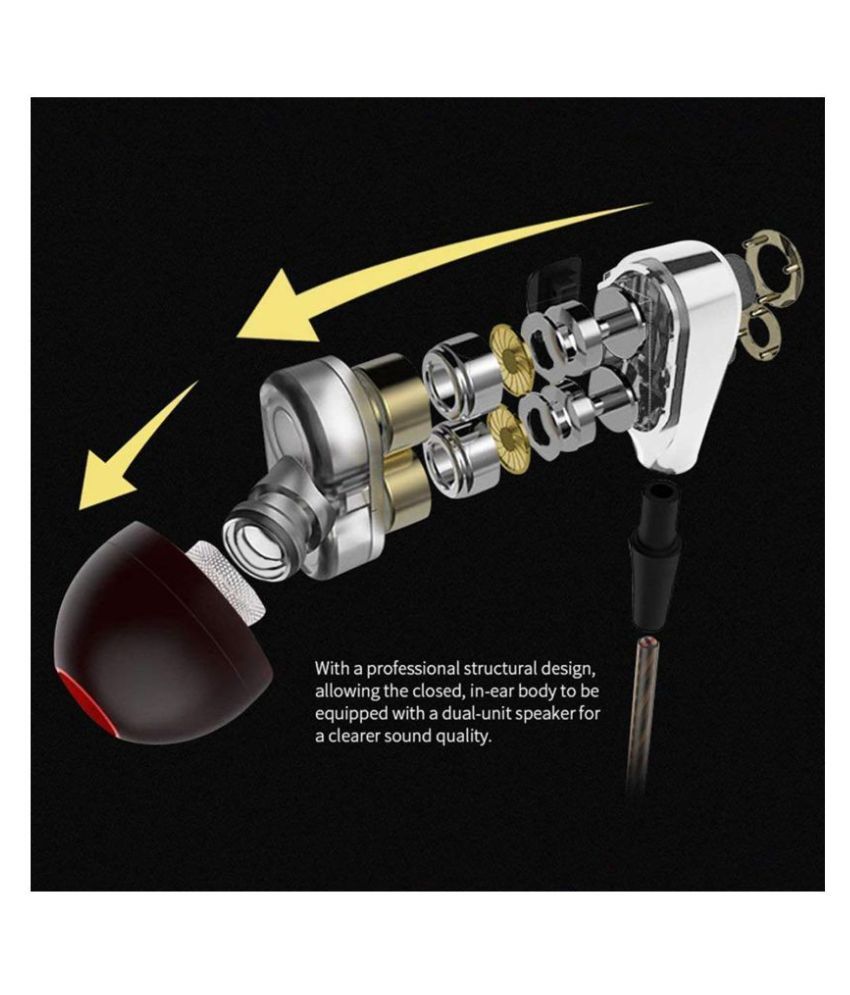 Plugtech EP-E01 Earphone In Ear Wired With Mic Headphones/Earphones ...