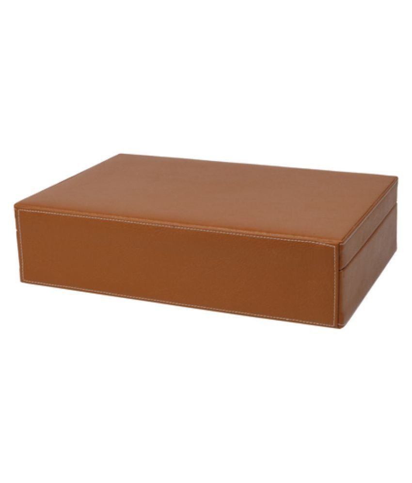 Leakraft Watch Box 10 Slots Both Small Large Dial Watches Fit Organizer ...