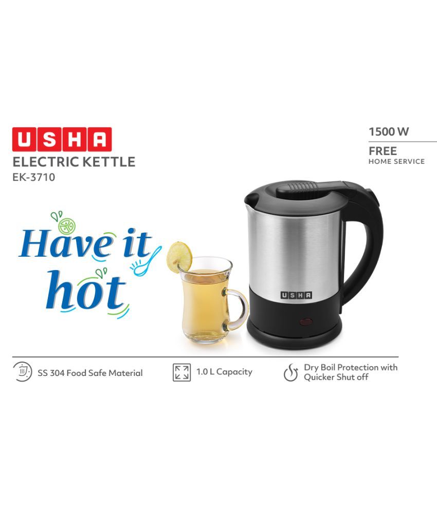 Usha Electric Kettle 1 Litre 2024 www.alhudapk