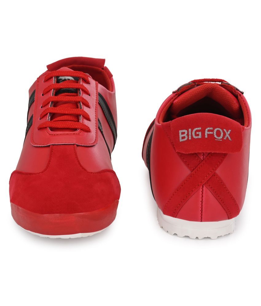Big Fox Sneakers Red Casual Shoes - Buy Big Fox Sneakers Red Casual ...