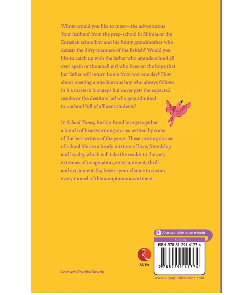 School Times -New Ruskin Bond (English, Paperback): Buy School Times ...