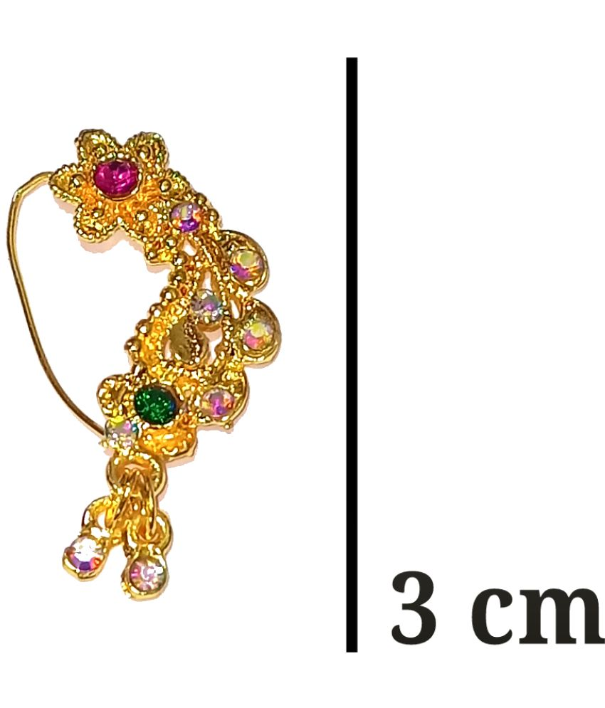 How To Wear Bridal Nath Without Piercing at Maria Spillman blog